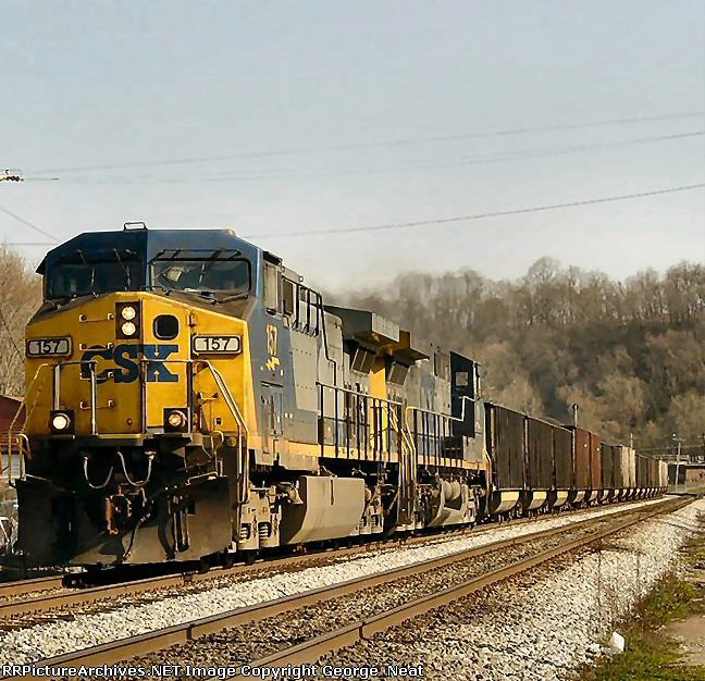 CSX 157 4/16/2004